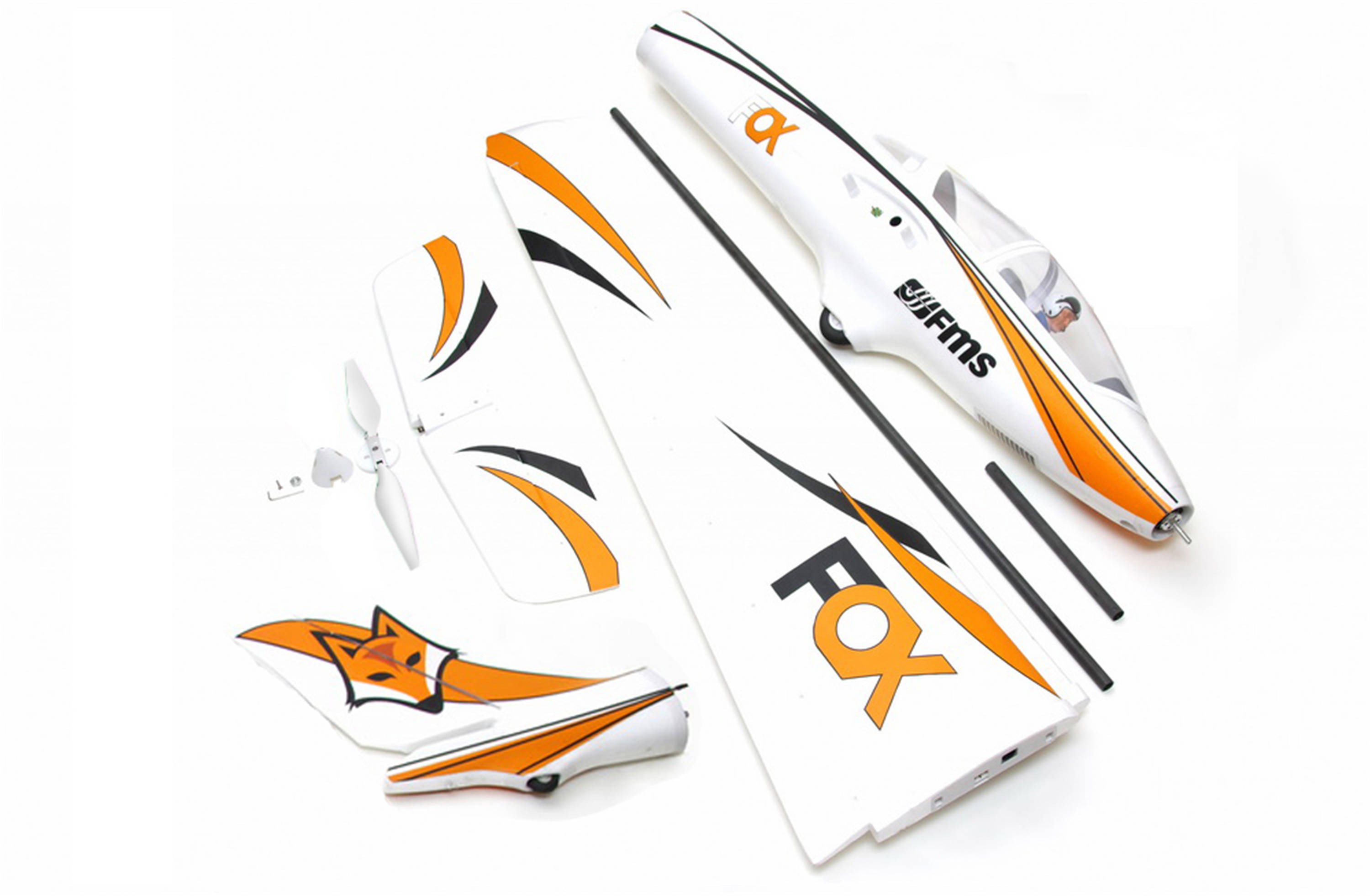 FMS Fox 3000mm Aerobatic EP Glider PNP | RcHubiQ.eu